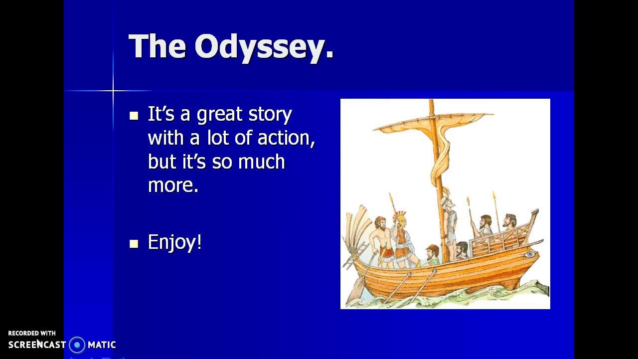 The Odyssey -- Introduction, Robert Fitzgerald - YouTube