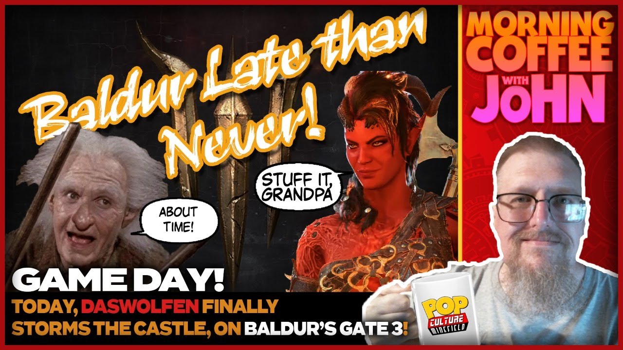 Simulcast of Pop Culture Minefield's Game Day - Baldur's Gate 3 - YouTube
