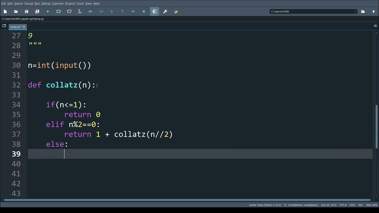 NPTEL Joy of computing using python programming week 12 program 1 solution - YouTube