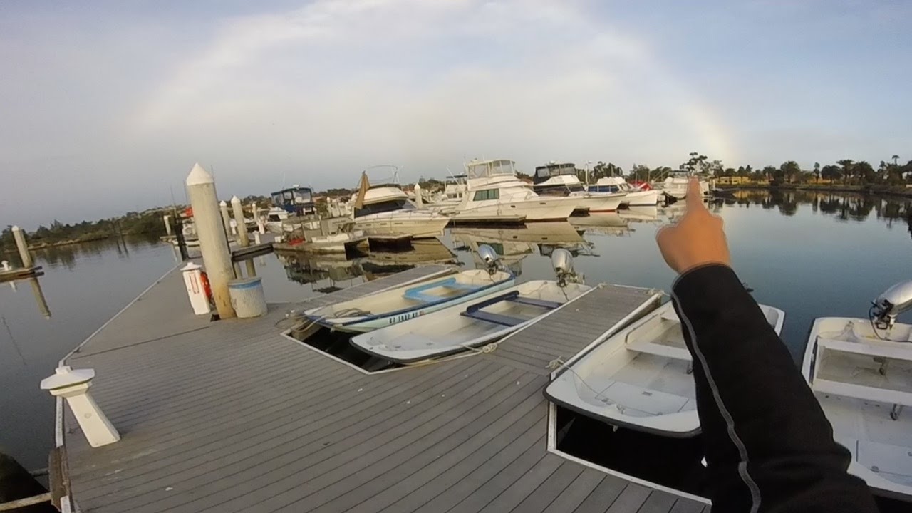 Dock Fishing for Spotted Bay Bass | San Diego - YouTube