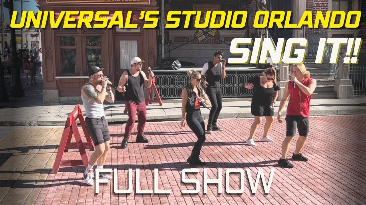 Universal Studios Florida - SING IT! - YouTube