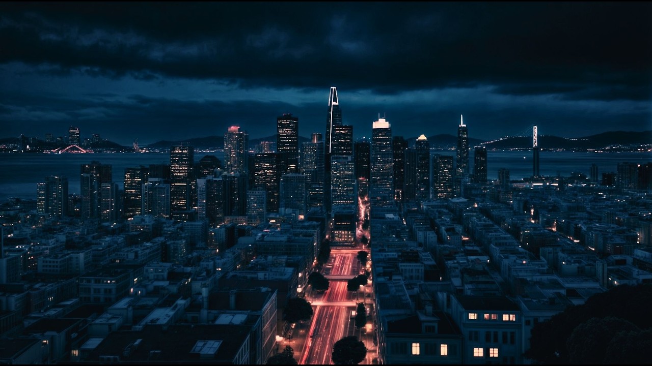 midnight skyline - YouTube