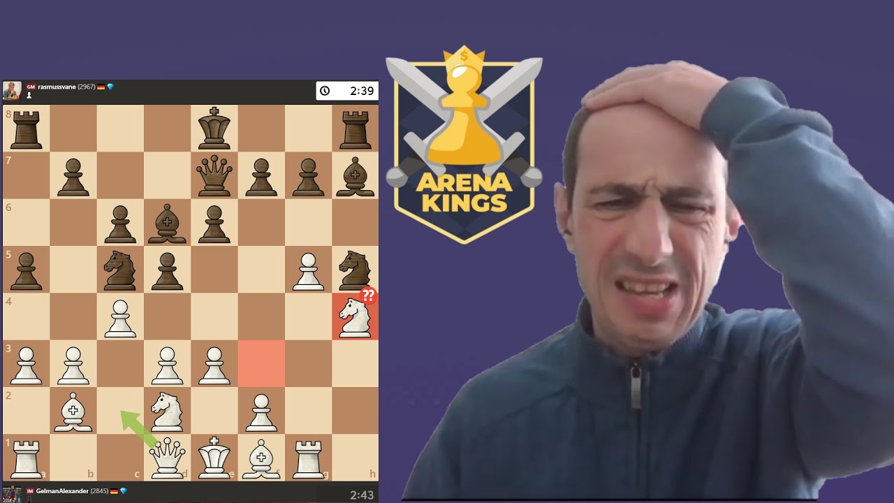 И ПОШЁЛ Я ВПЕРЕД! // IM Шура Гельман vs GM Rasmus Svane #chess #шахматы ...