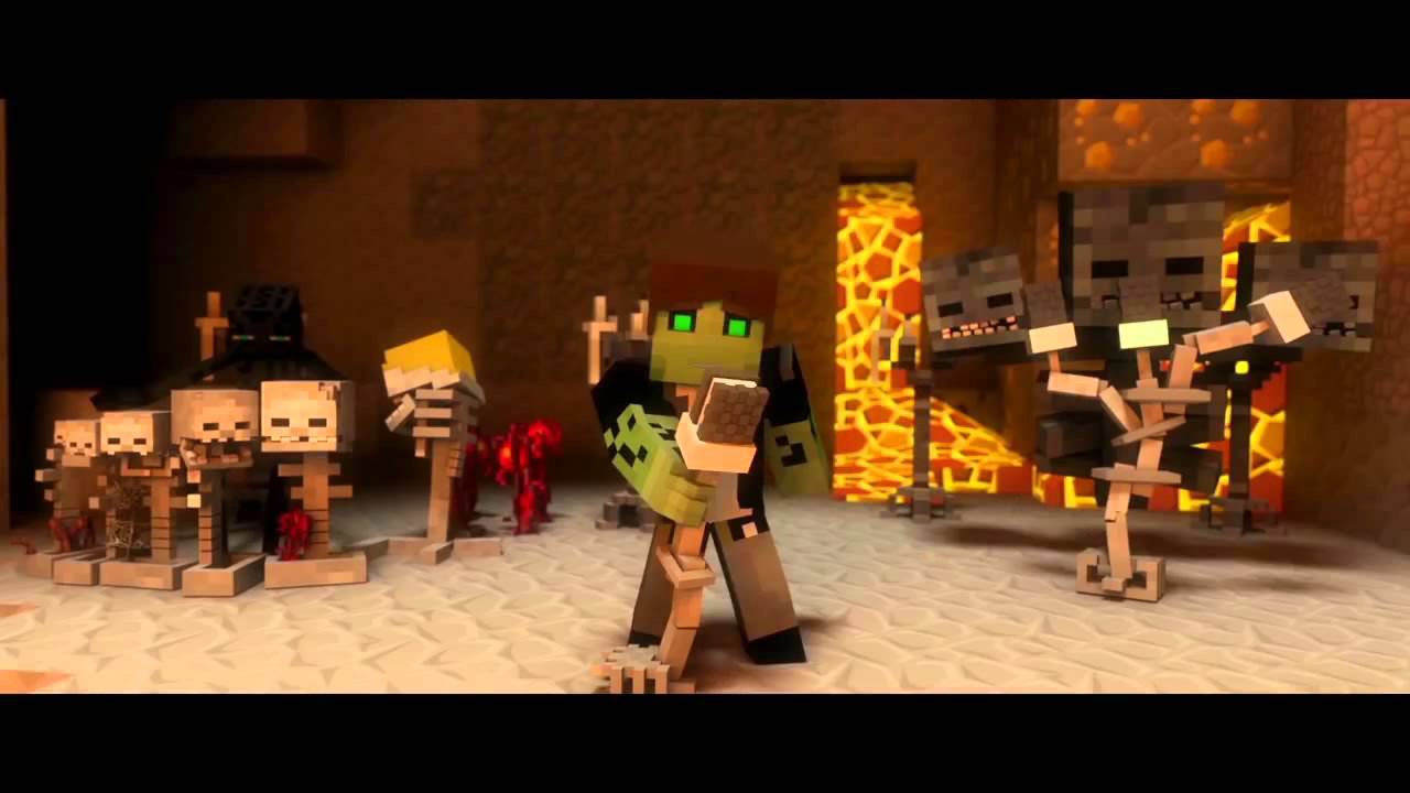 Minecraft:Animation ♫ "Villagers"♫ - YouTube