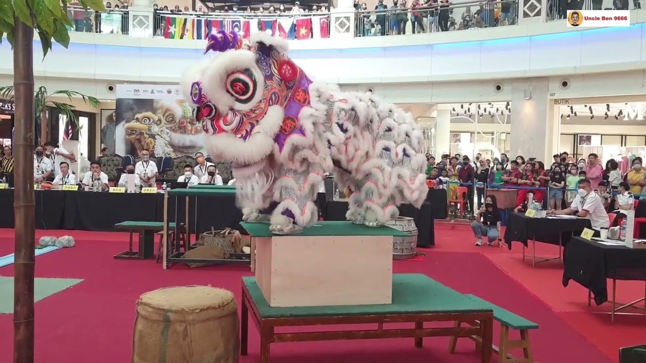 2022 Southeast Asian Lion Dance Championship #傳統南獅 @ The Curve # ...