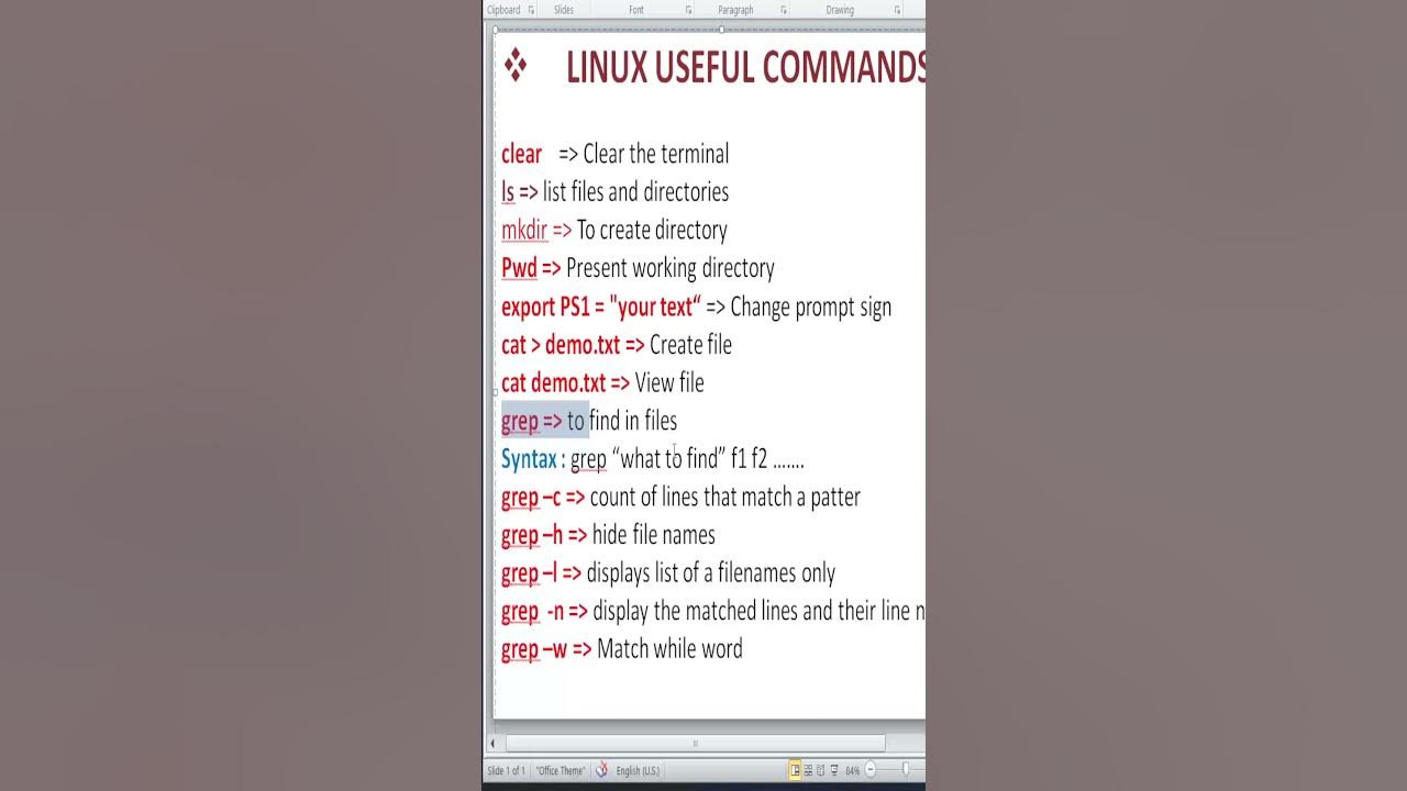 Linux Useful Commands #shorts #linux - YouTube