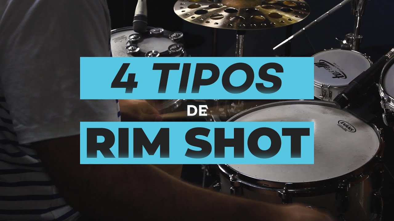 4 Tipos de Rim Shot - Aula de Bateria - YouTube