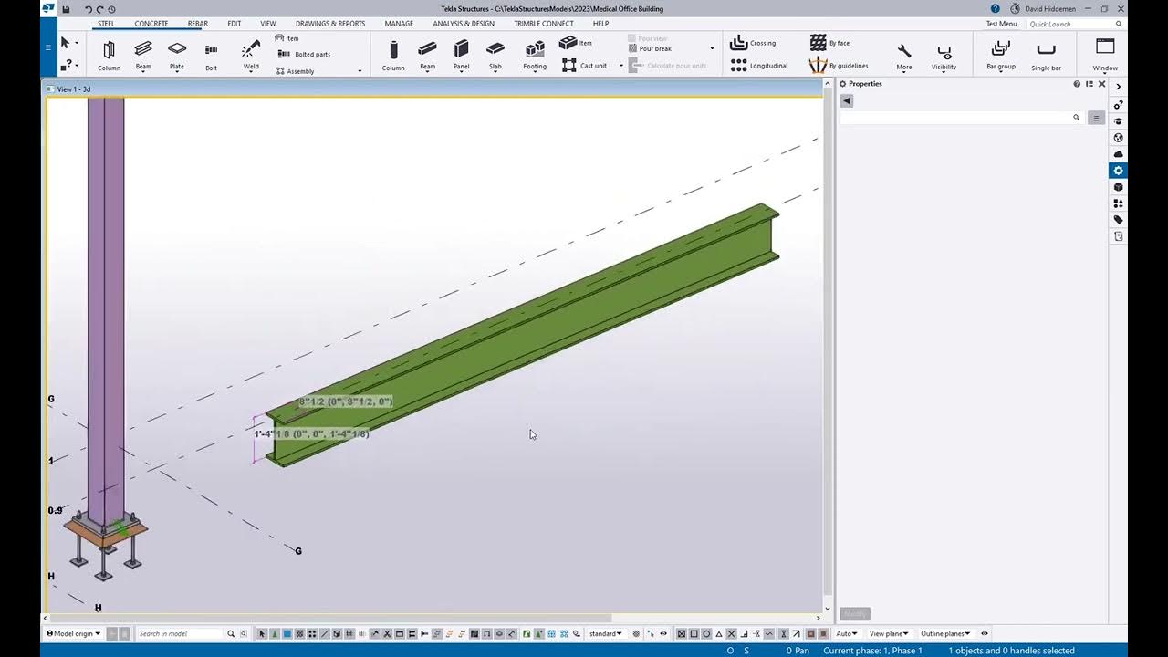 [Tekla Structures] Customize Basic Fixed and Parametric Profiles - YouTube