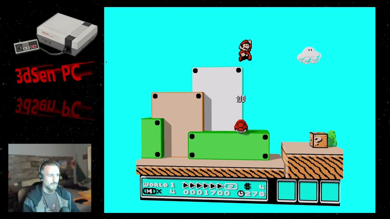 Grafica del Nintendo NES in 3D con 3dSen PC! - YouTube