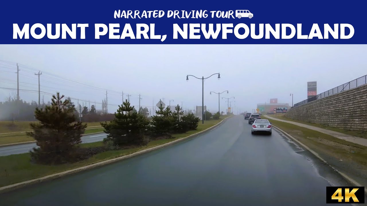 🚗 Drive Through Mount Pearl, Newfoundland | 4K Journey into Canada’s ...