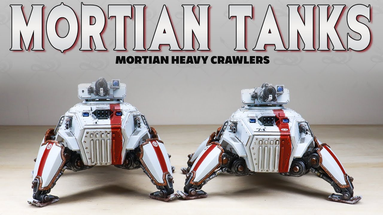 WARHAMMER 40K Alternative Heavy Crawlers by Mortian Painting Showcase ...