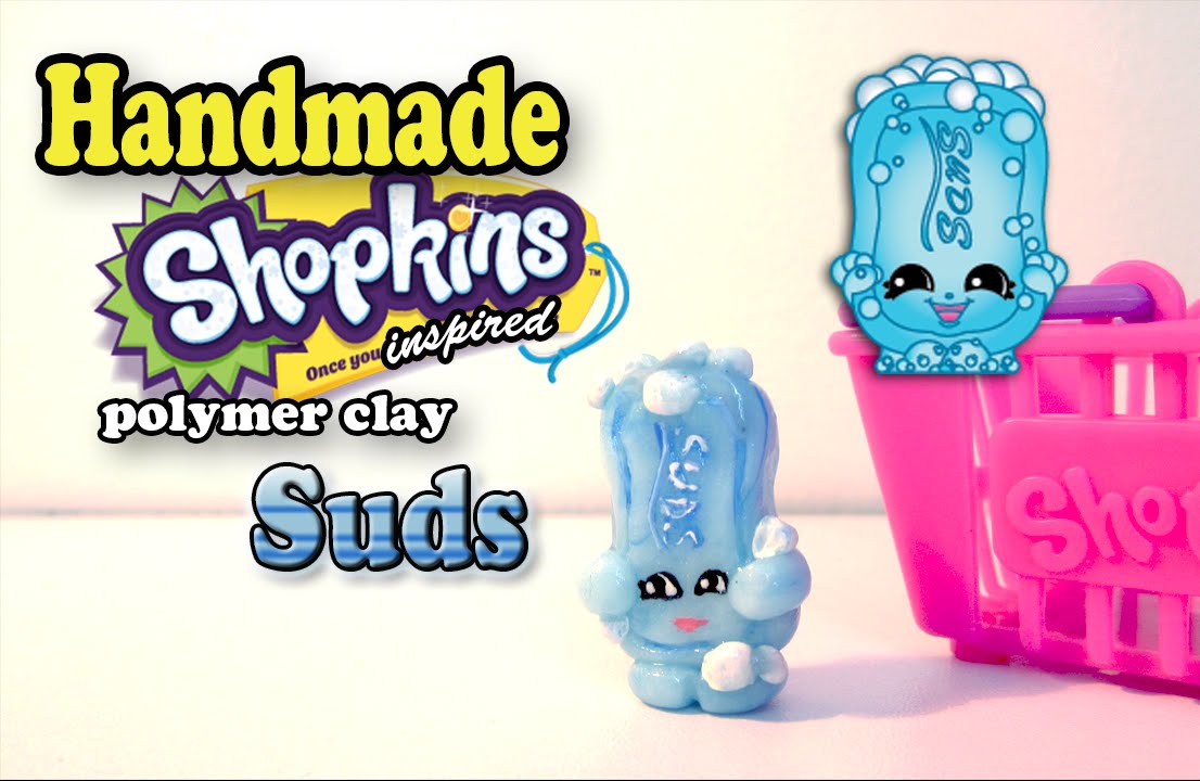 Season 1 Shopkins: How To Make Suds Polymer Clay Tutorial! - YouTube