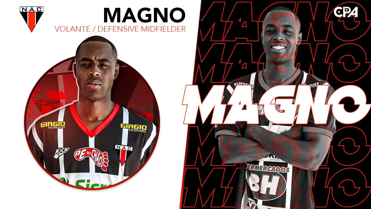 MAGNO - VOLANTE/DEFENSIVE MIDFIELDER - NACIONAL DE MURIAÉ 2023 - YouTube