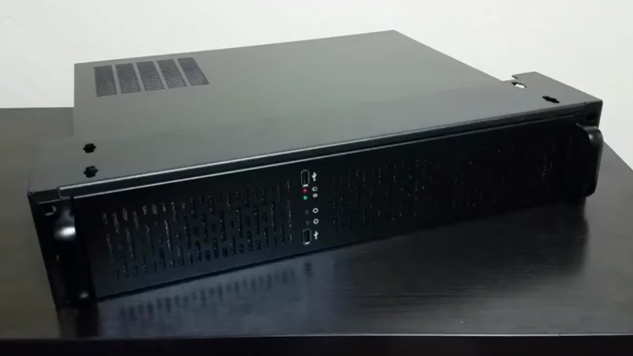 Rosewill mATX Server Chassis - Wall Rack Mount Overview - YouTube