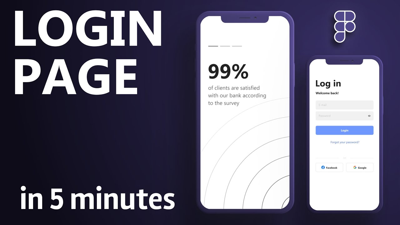 Figma Tutorial: Create Login Form in 5 Minutes | For Beginners | 2024 ...