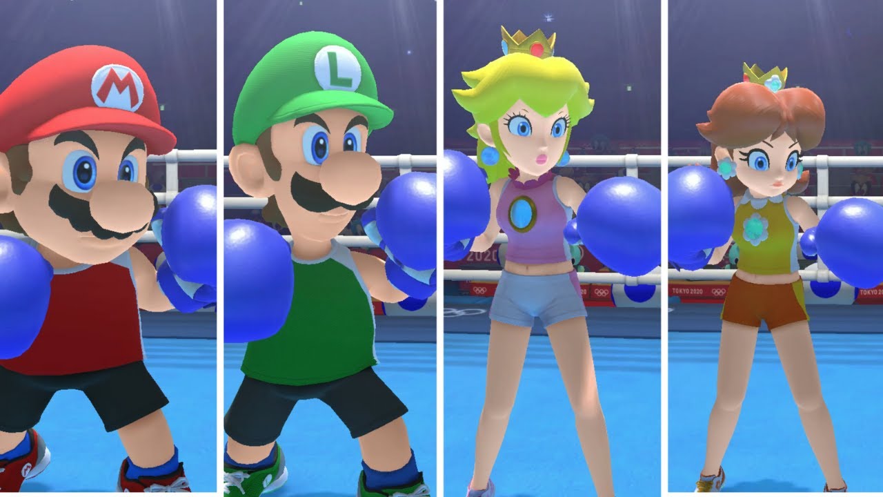 Boxing Hard Gameplay Mario & Sonic At The Olympic Games Tokyo 2020 ...