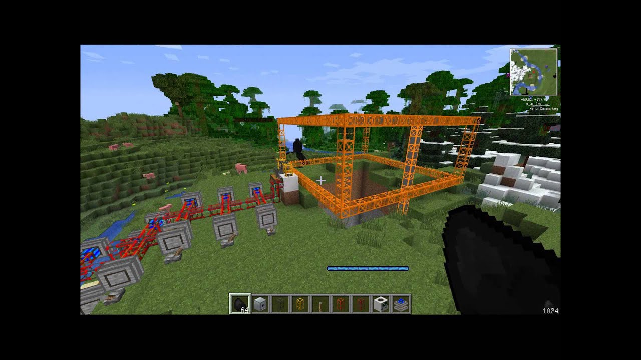 #1 MC-Tutorial (Карьер) (BuildCraft) - YouTube