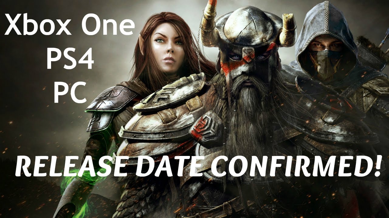 Elder Scrolls Online: RELEASE DATE Confirmed! Platform Information ...