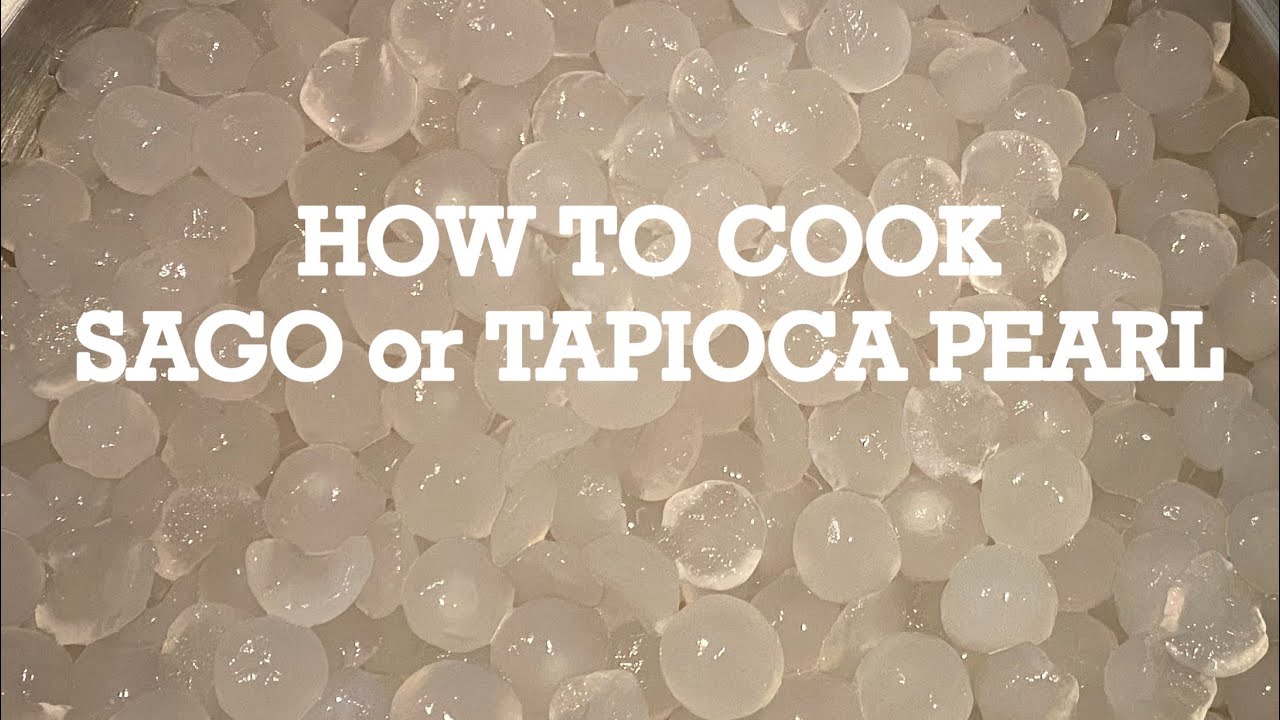 HOW TO COOK SAGO | EASY STEP BY STEP | Giselle Franich - YouTube