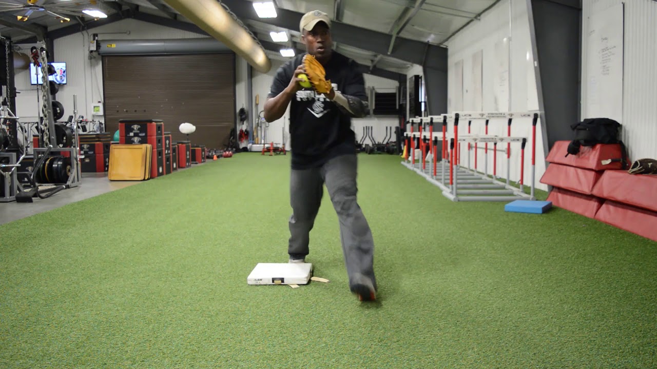 middle infielder basic footwork - YouTube