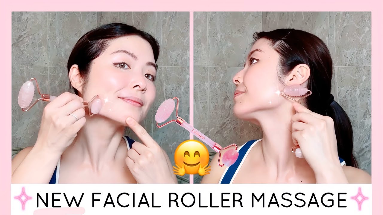 [NEW] FACIAL ROLLER MASSAGE FOR VISIBLE SAGGING & LOSS OF ELASTICITY ...
