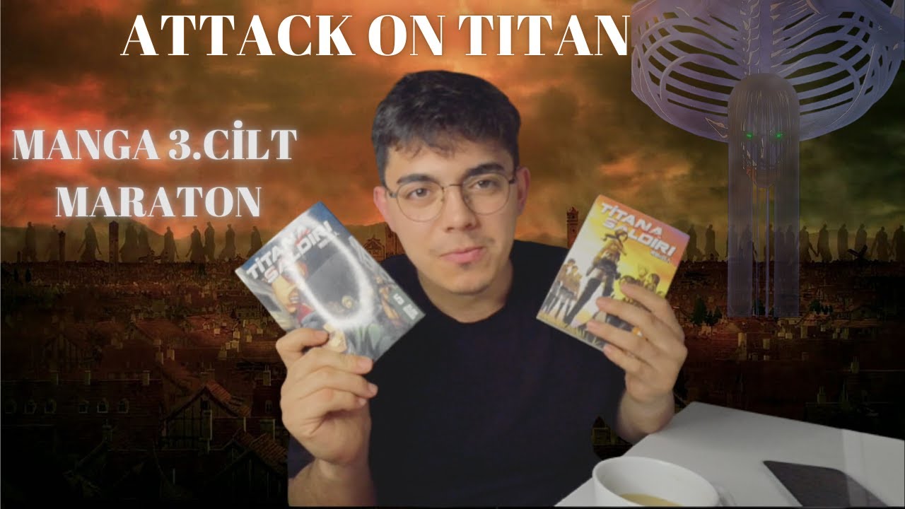 ATTACK ON TITAN MANGA 3.CİLT MARATON - YouTube