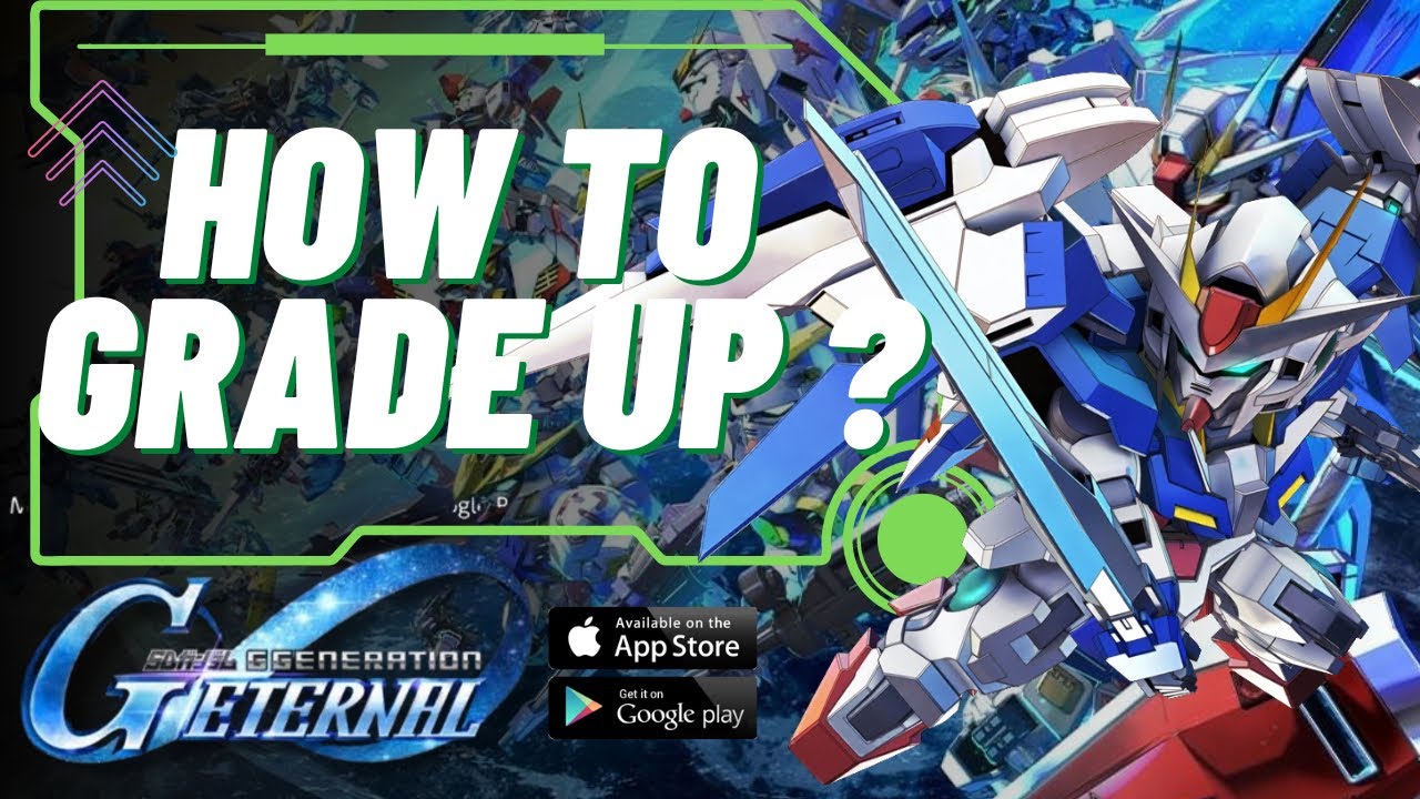 SD Gundam G Generation Eternal | Grade-up system Gameplay - YouTube