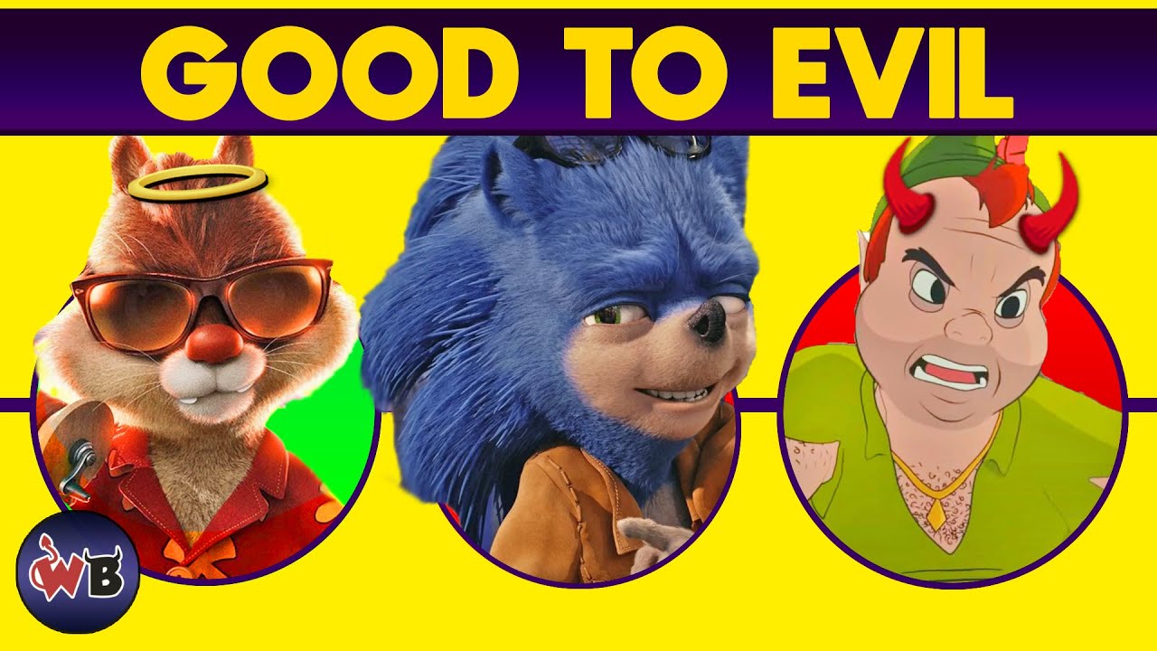 CHIP N' DALE: Rescue Rangers Characters: Good to Evil - YouTube