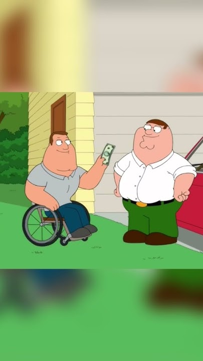 Peter becomes Joe #familyguy - YouTube