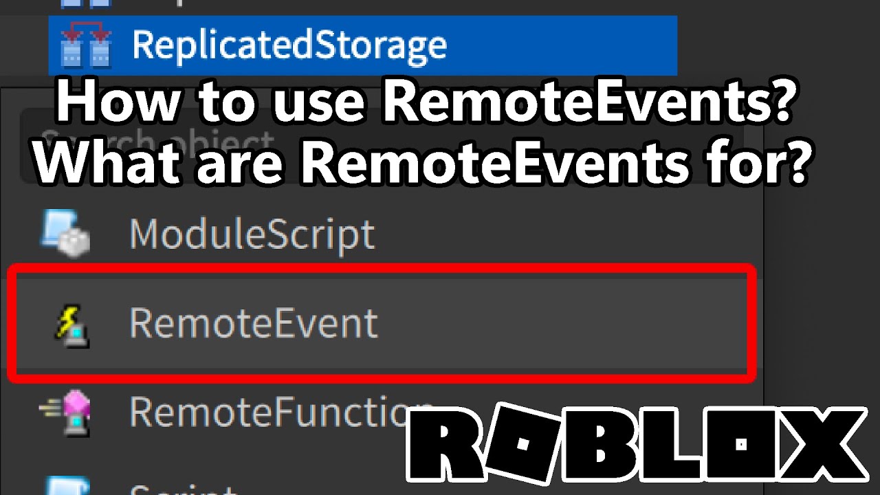 Roblox Studio - How to use RemoteEvents - YouTube
