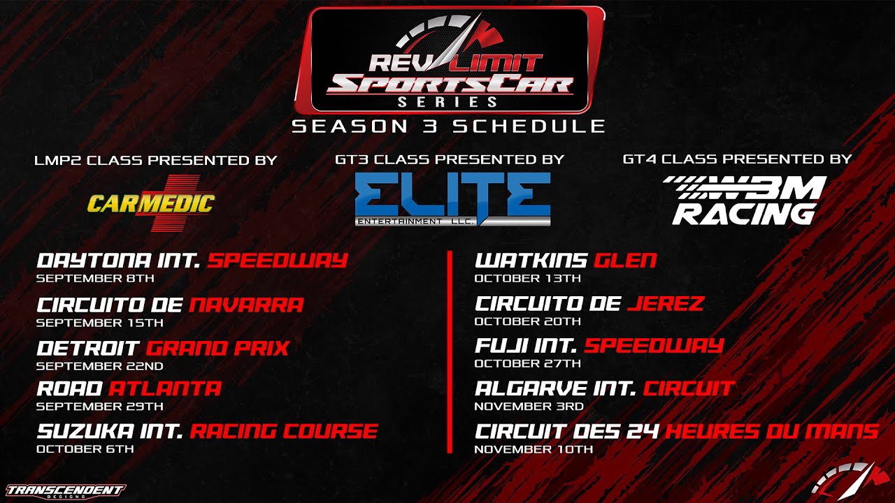 🔴 LIVE: Rev Limit Sportscar Series | Race 4 | Road Atlanta | iRacing ...