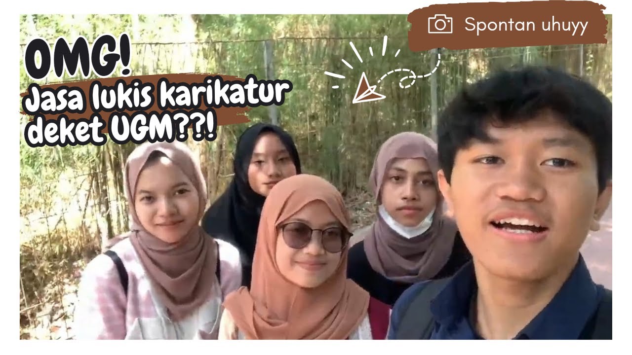 OMG!! JASA LUKIS KARIKATUR DI DEKAT UGM??? - YouTube