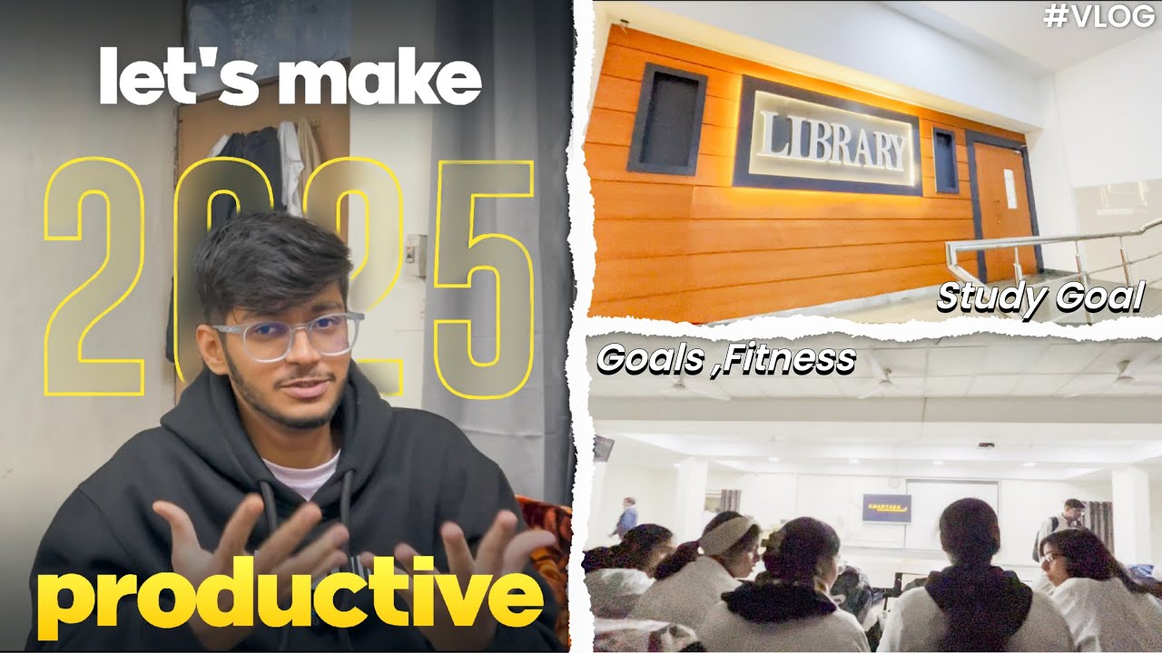 Productive 2025 | My goals and plans | VLOG - YouTube