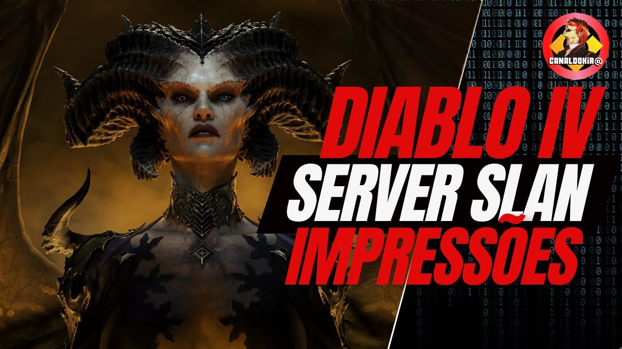 DIABLO IV MINHAS IMPRESSÕES DO SERVER SLAN !! - YouTube