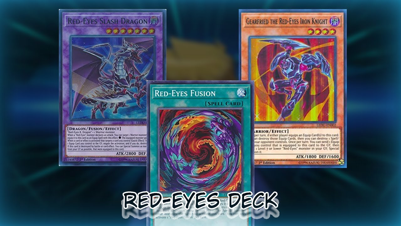 Red Eyes Deck/ Yu-Gi-Oh Duel Links - YouTube