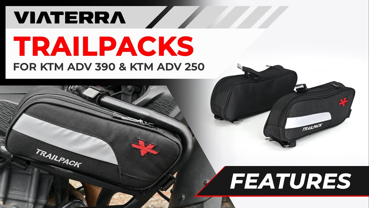 ViaTerra Trailpack For KTM Adventure 390 & KTM Adventure 250 | Feature ...