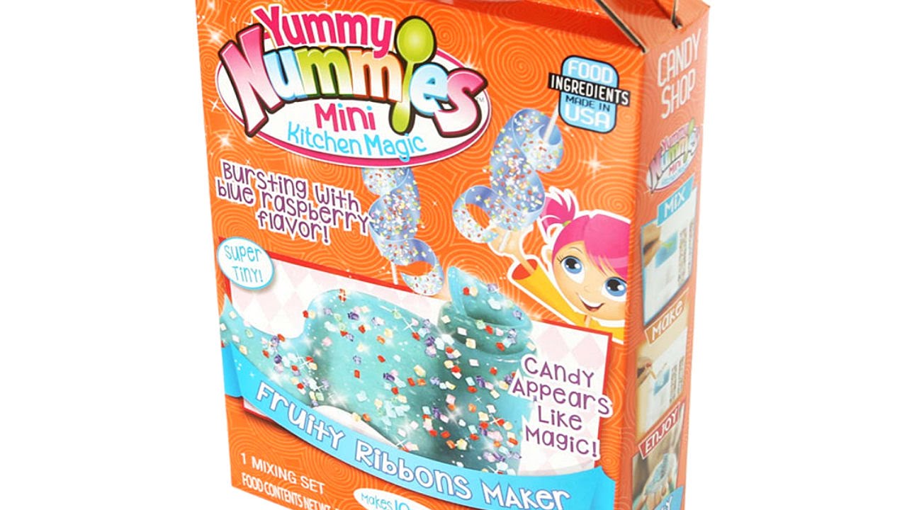Yummy Nummies Mini Kitchen Magic FAIL- Fruity Ribbons Maker - YouTube