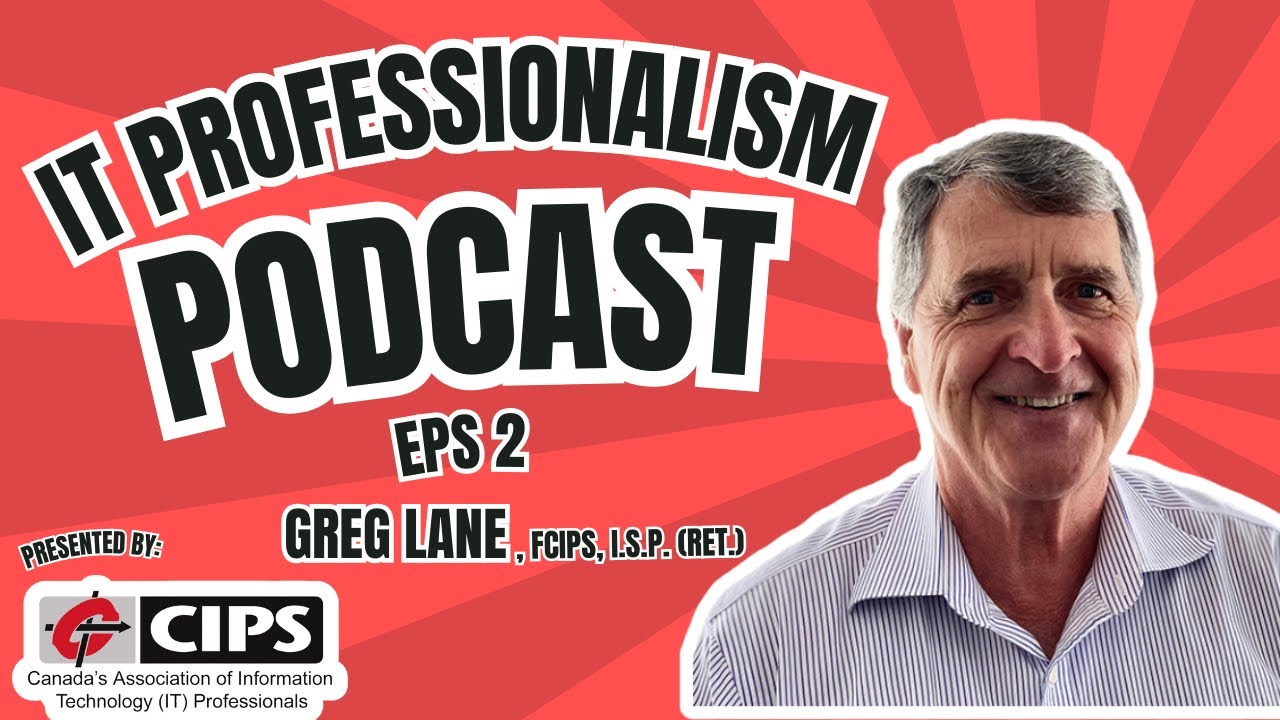 Interview with Greg Lane FCIPS, I.S.P.,(ret.), CIPS CEO - YouTube