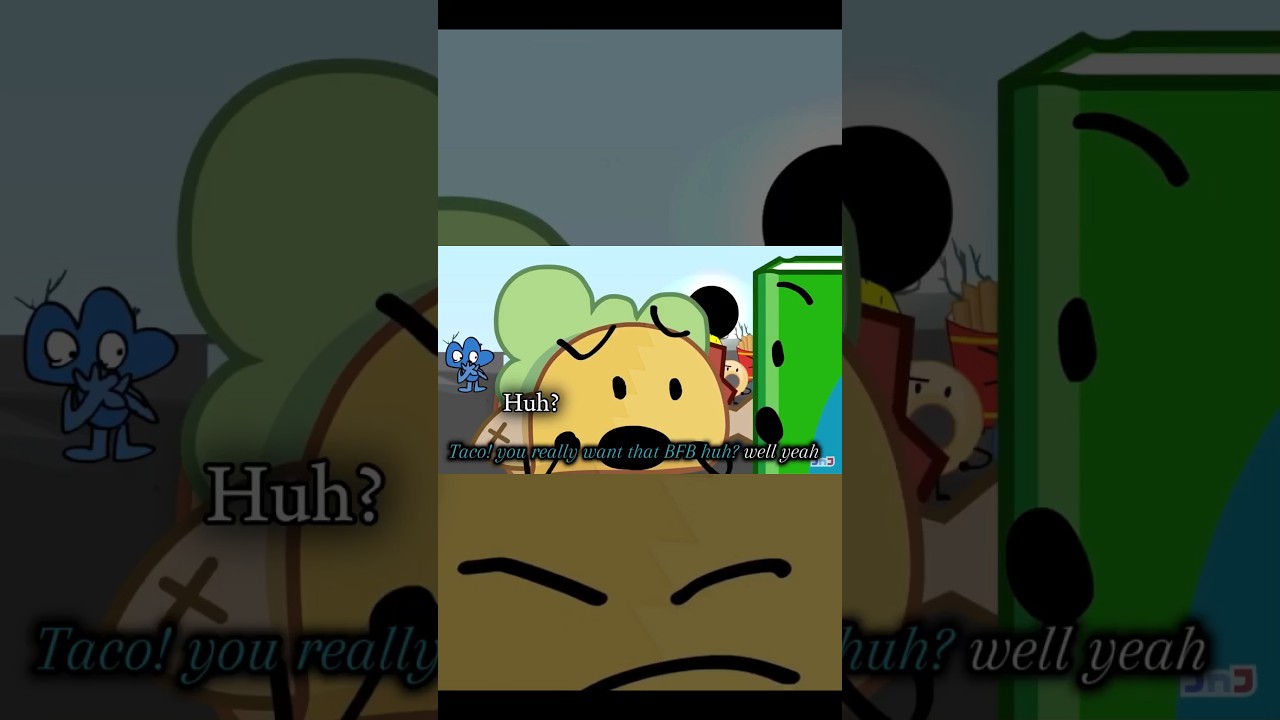 Book and Taco Edit… #part2 #bfb #bfdi #taco #book #edit #shorts # ...