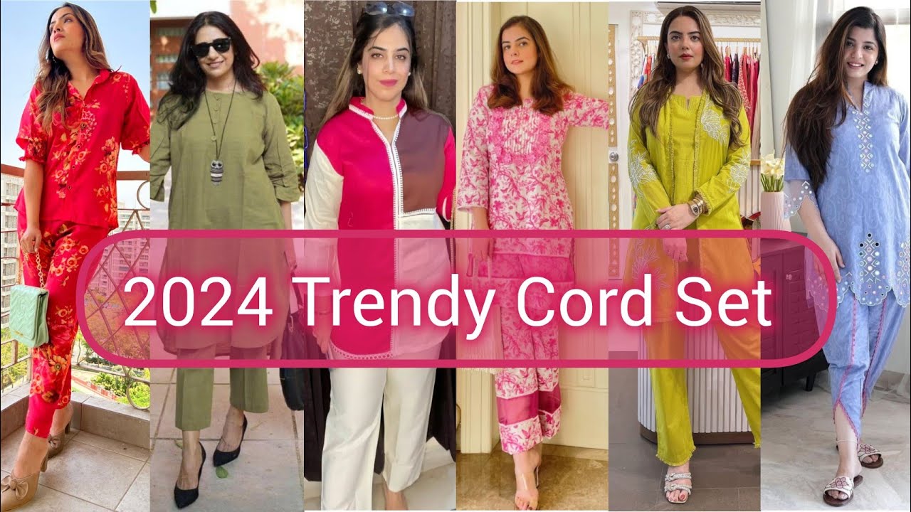 #2024 Trendy Cord Set Designs | Latest co ord set design ideas 2024 ...