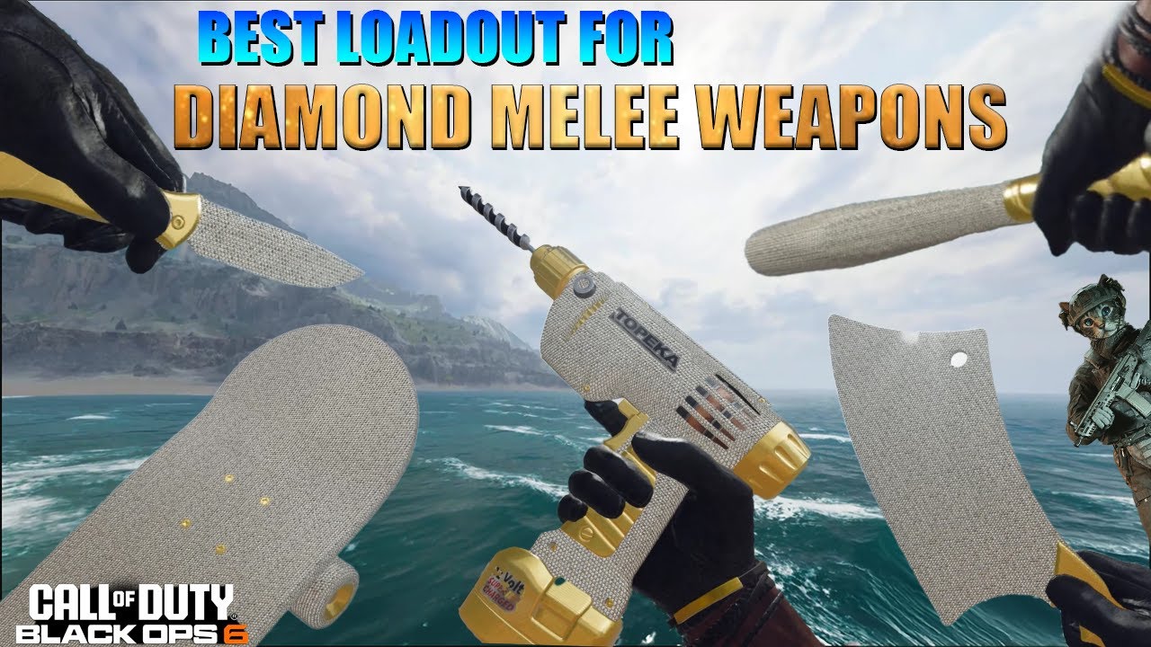 BO6 Diamond Camo MELEE Weapons Best Loadout / Tips & Tricks - YouTube
