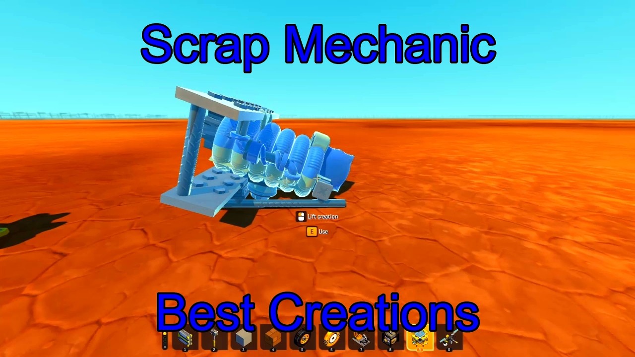 Epic Scrap Mechanic Off-Road Vehicle, Plane, Truck, and Car Showcase ...