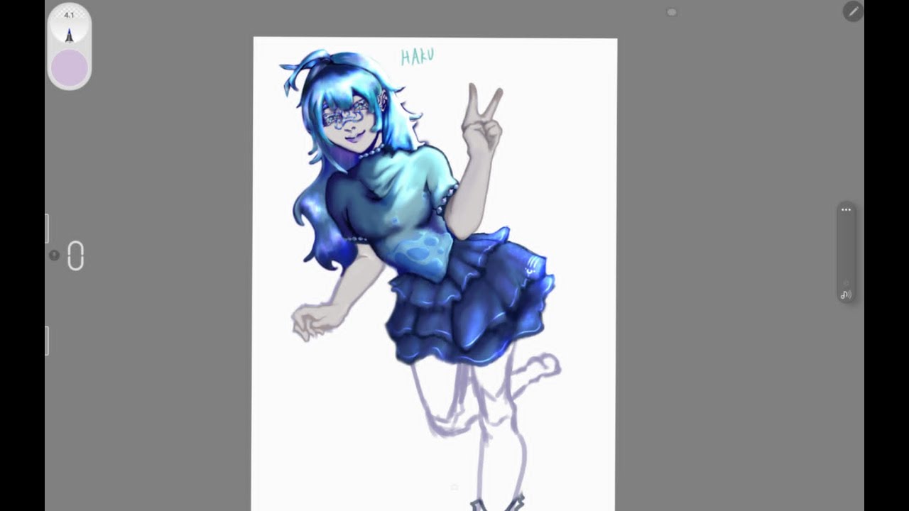Digital Art ~ Take it easy with Drawing today~ - YouTube