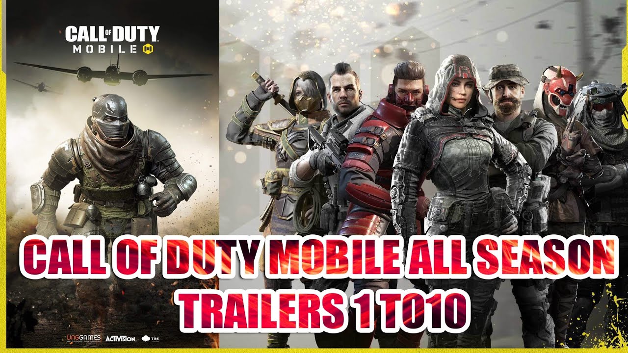 Call Of Duty Mobile | All Season Trailers 1 to10 HD - YouTube