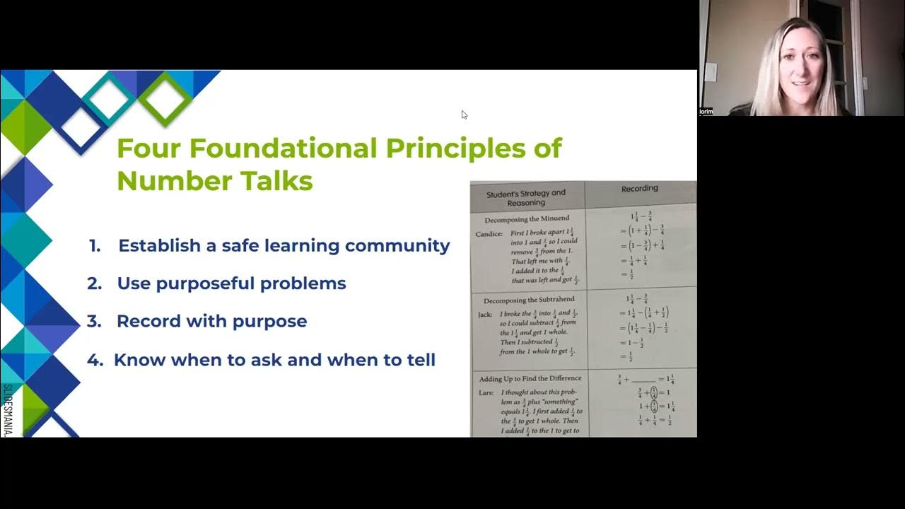 Number Talks: Fractions, Decimals and Percentages - YouTube