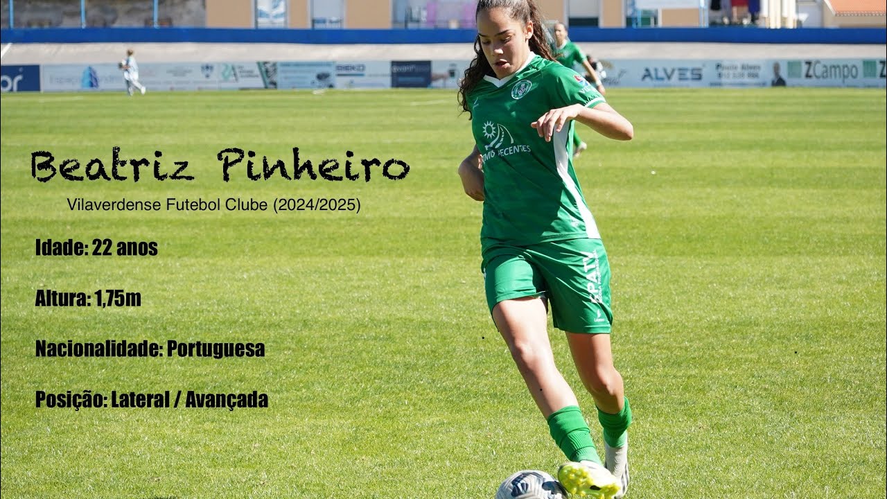 Beatriz Pinheiro - Vilaverdense (24/25) - YouTube