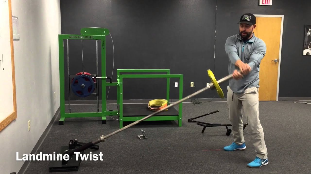 Landmine Twist - 915 Gym Tutorial - YouTube