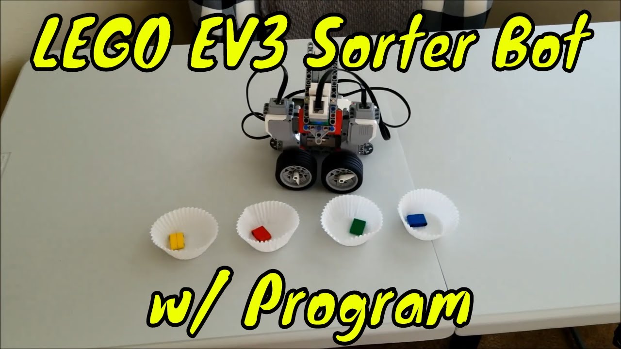 "LEGO Mindstorms EV3 Sorter Bot & Program" - YouTube