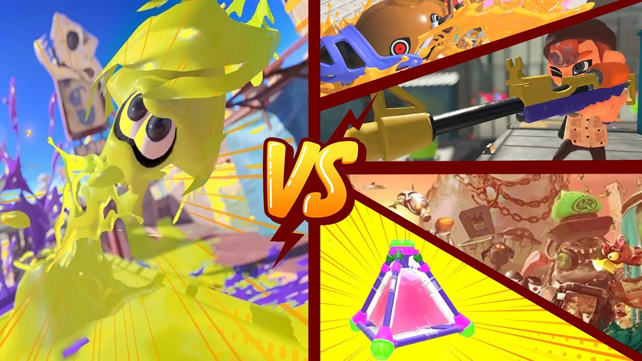 ¿Qué Daños MASIVOS soporta el Squid Roll? | Splatoon 3 Competitivo ...