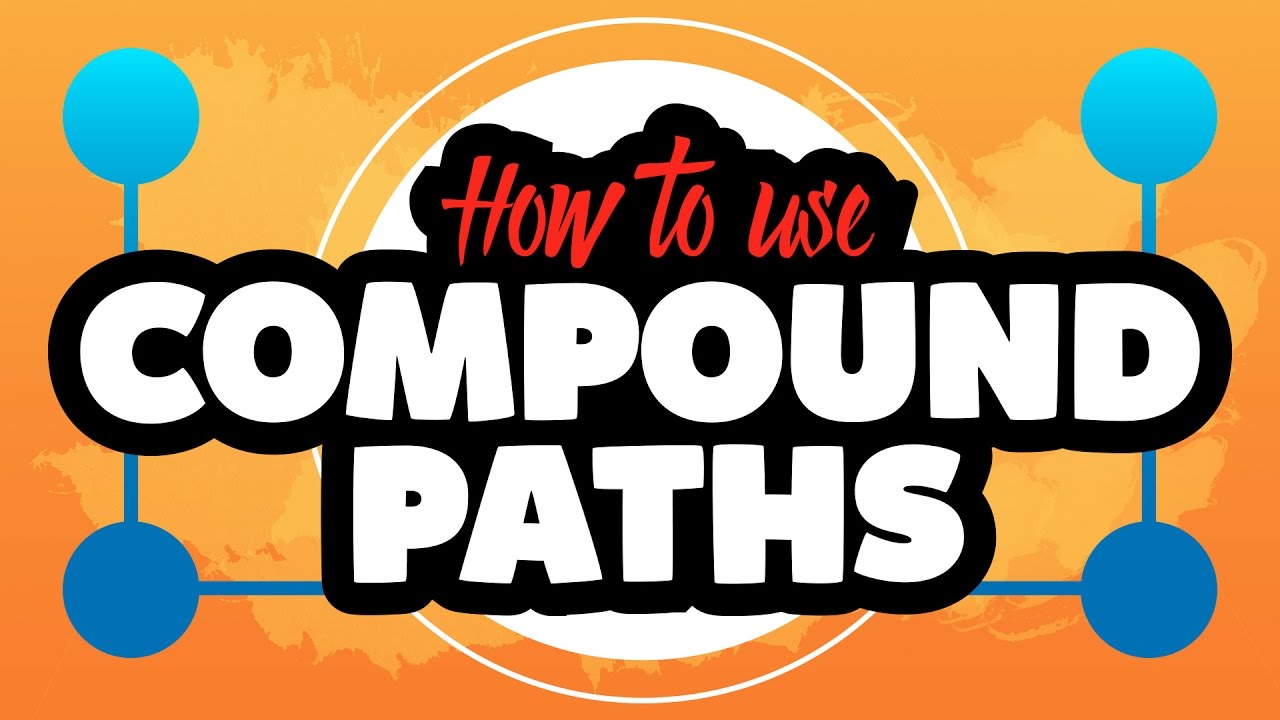 How To Use Compound Paths In Adobe Illustrator CC YouTube How To Use Compound Paths In Adobe Illustrator CC YouTube